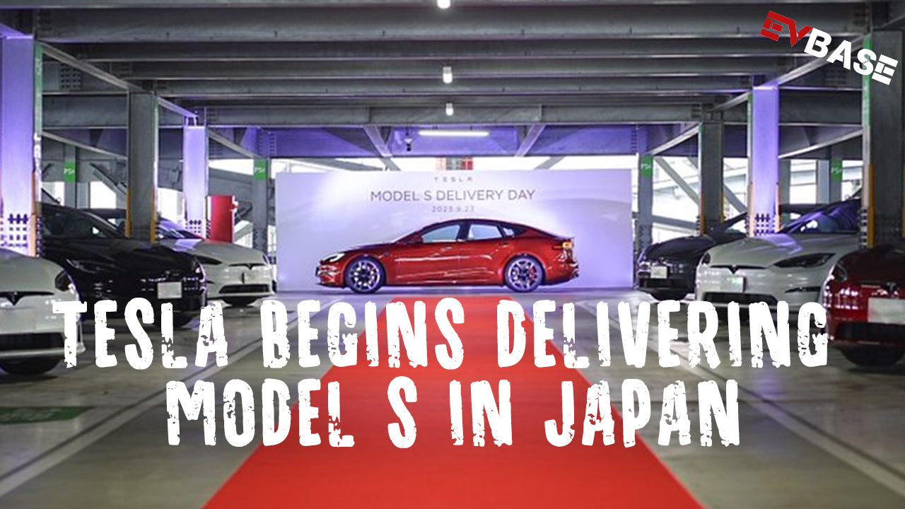 Tesla Begins Delivering Model S in Japan Introduces Left-Hand Drive Ve ...