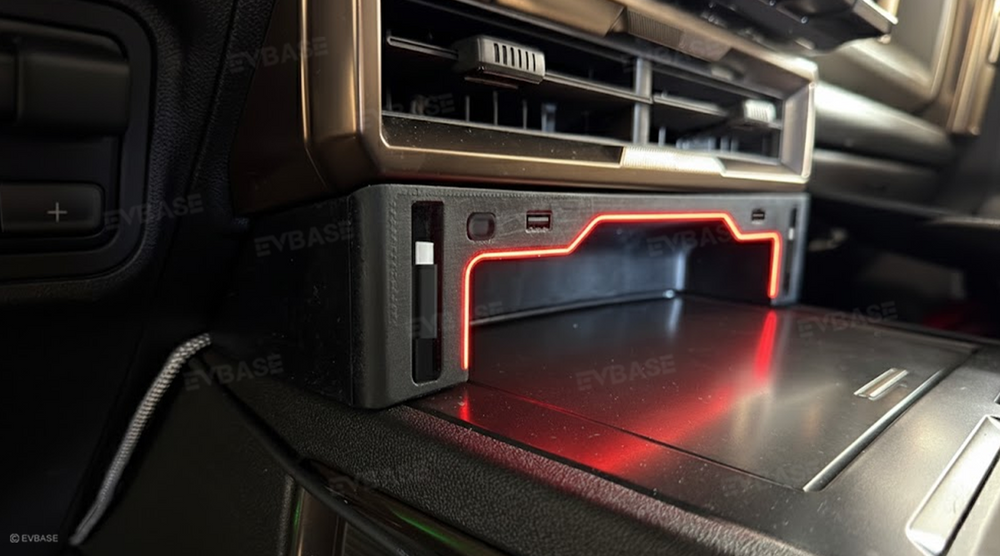 Hummer EV Interior Upgrade: The Ultimate Center Console Charging Stati ...