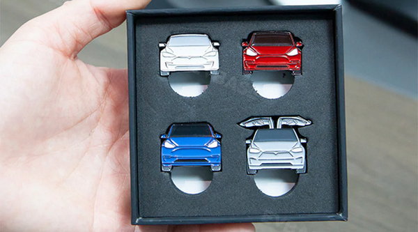 Small but Iconic: Tesla Brooch Pins Every Fan Will Love – EVBASE ...