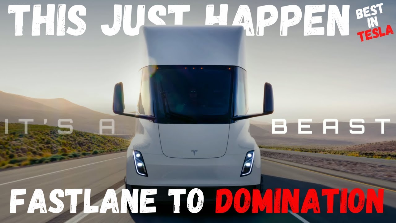 Nevada just DROPPED A BOMBSHELL that put Tesla’s Semi on the FASTLANE ...