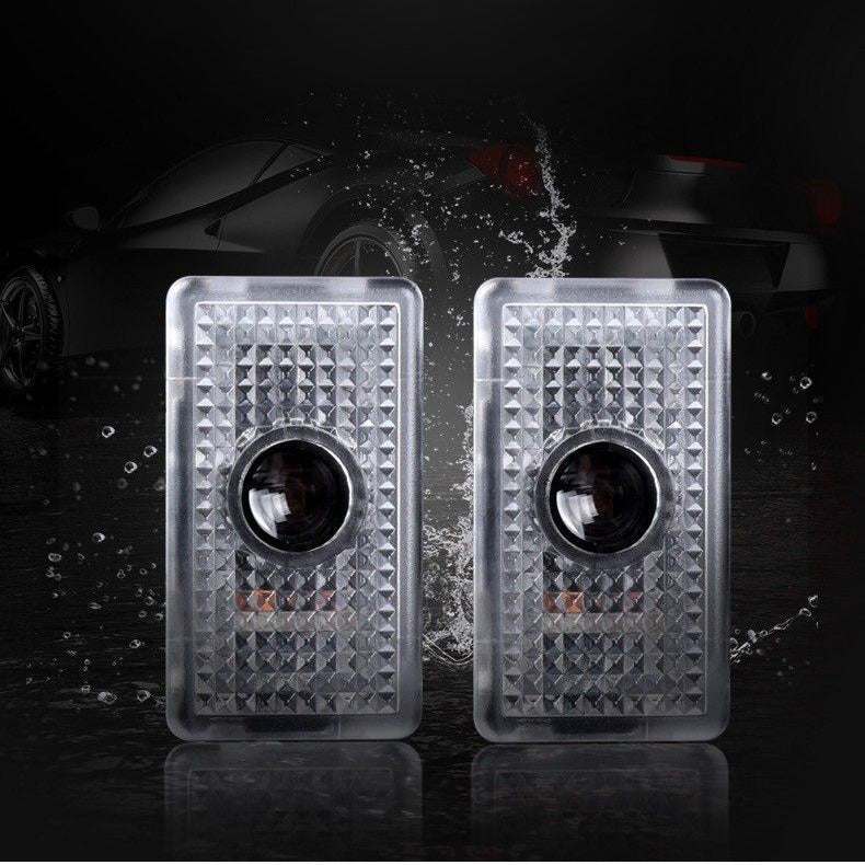 Tesla Model 3 Y Puddle Lights Projector Door Step Light Accessories In ...