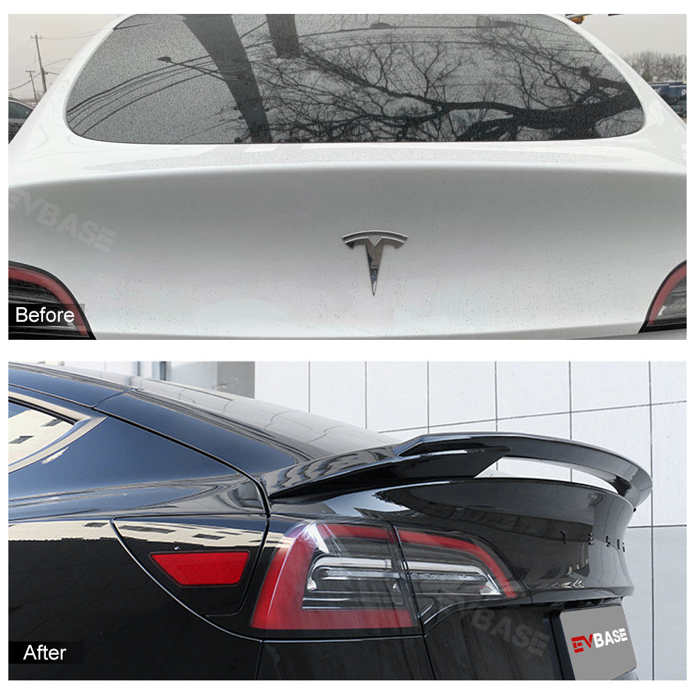Model 3 Highland Spoiler - EVBASE-Premium EV&Tesla Accessories