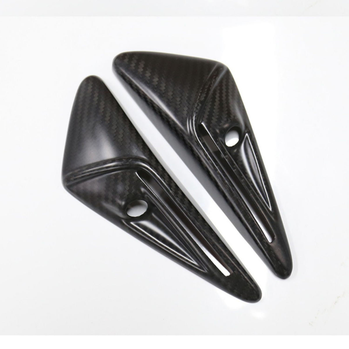 Tesla Model 3 Y X S Side Camera Turn Signal Full-Cover 100% Real Carbo ...