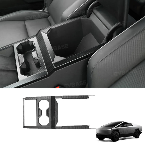 Home / 商品 / Tesla Cybertruck Center Console Cover Cup Holder Frame Trim ...