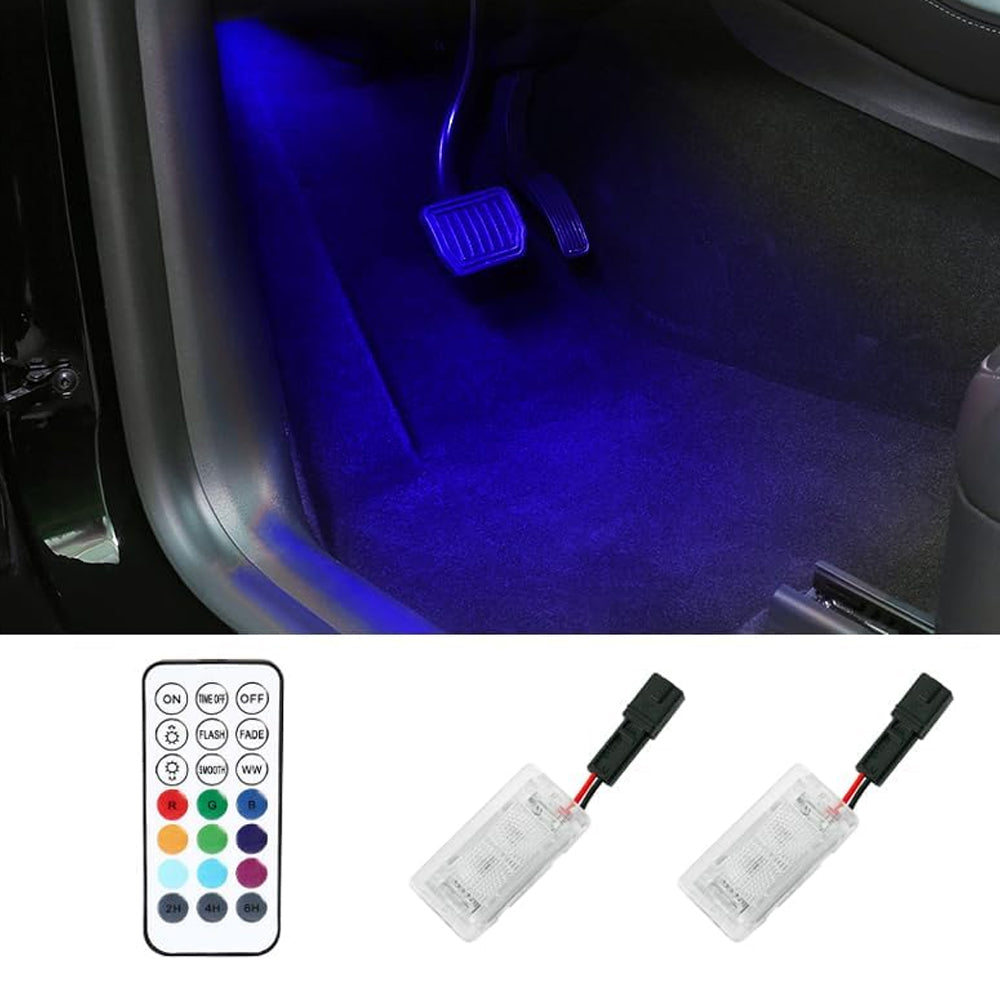 EVBASE Tesla Model 3 Y Rear Footwell LED Lighting Ambient Lights Tesla ...