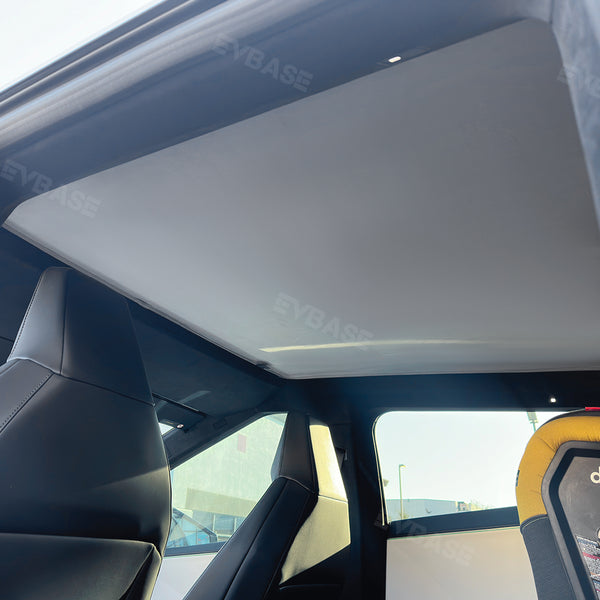 Tesla Cybertruck Sunroof Sunshade Foldable Glass Roof Sun Visor Heat I ...