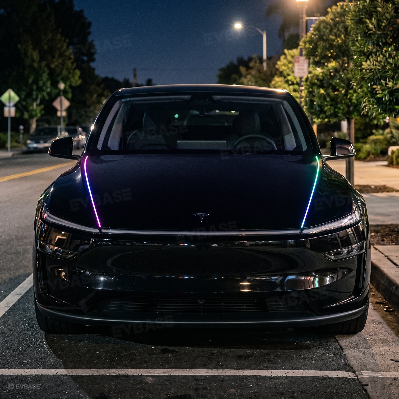 Model Y Juniper /3 Highland Front Hood RGB Ambient Lighting LED Light ...