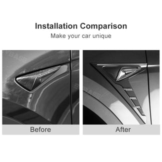 Tesla Model 3 Y Side Camera Cover Thunder Style Turn Signal Camera Pro ...