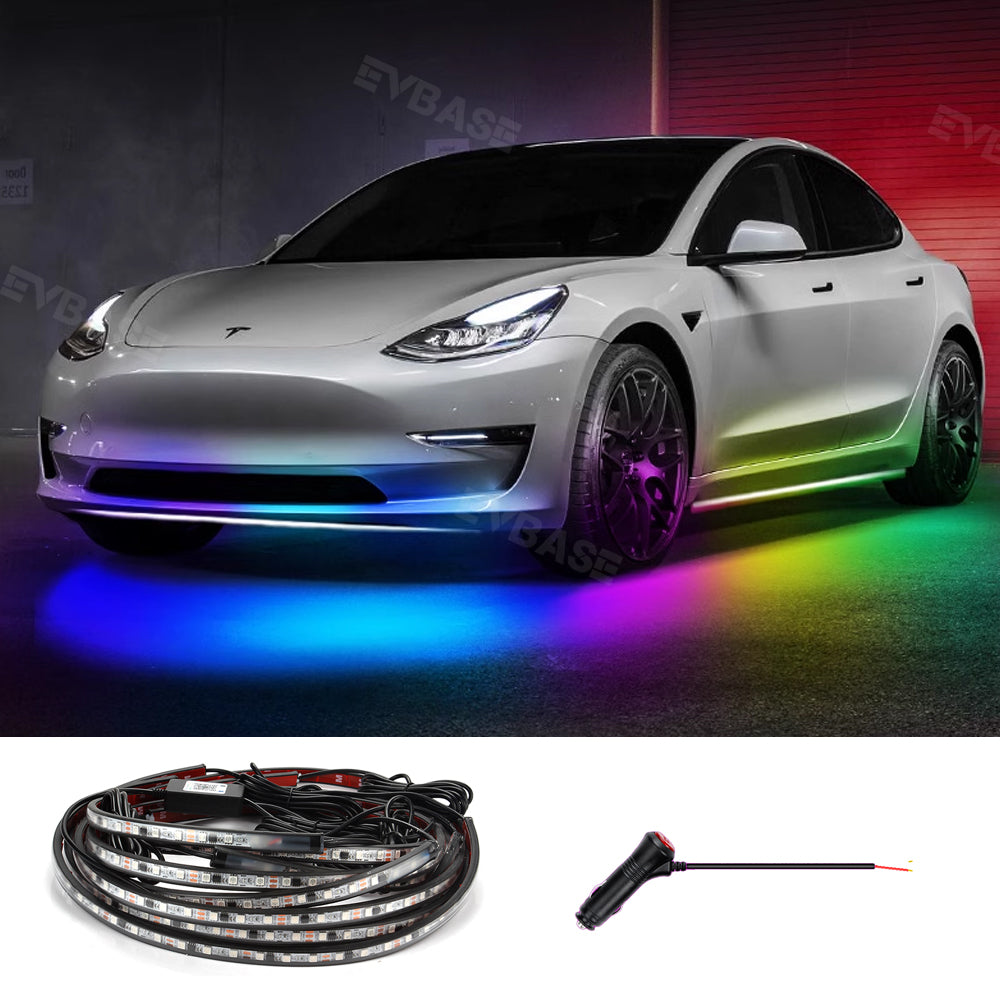 Model 3/Y Chassis Streamer Ambient Lights Underglow Tesla Underbody Li ...