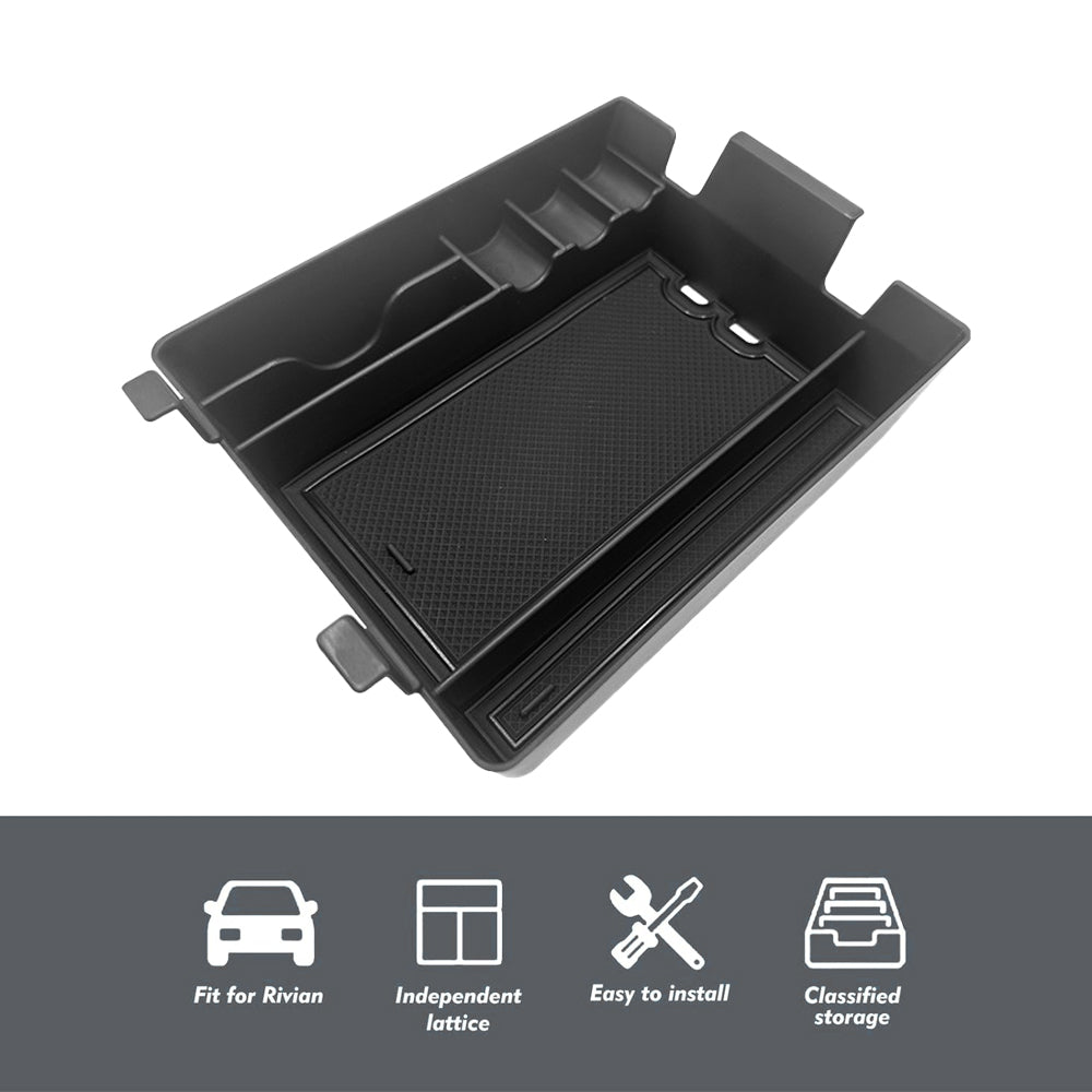 Upgrade Rivian Center Console Organizer Tray EVBASE R1S R1T Center Arm ...