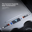 Tesla Model 3 Y Center Console USB C Multiport HUB Adapter With Retrac ...