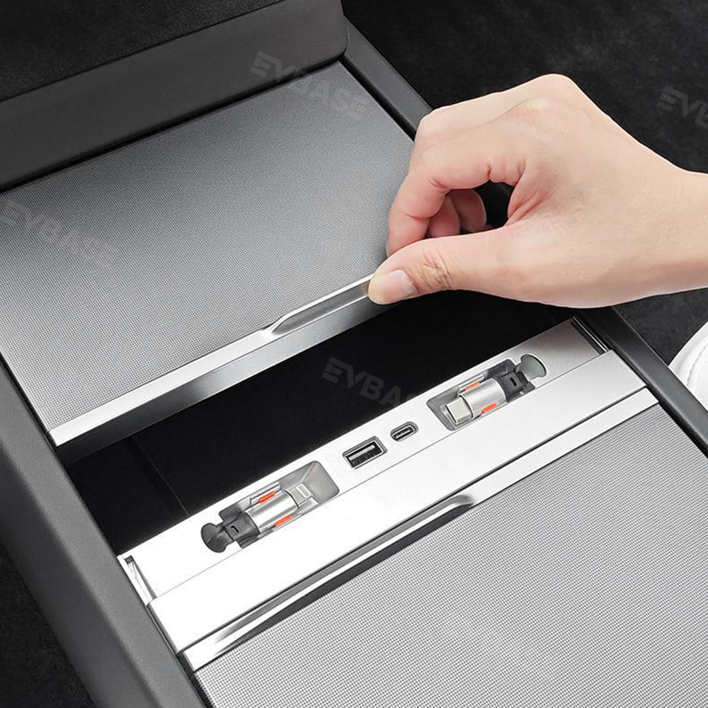 Model 3 Highland Center Console USB C Hub Multiport Adapter With Retra ...