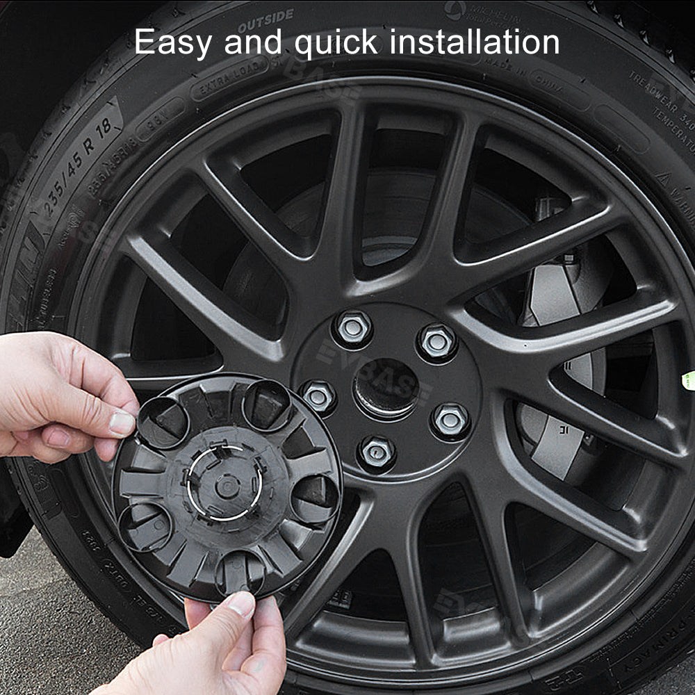 EVBASE Tesla Model 3 Highland Wheel Center Hub Caps 18 Inch Überturbin ...