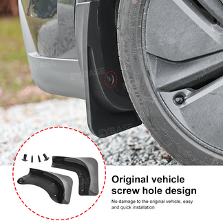 Model Y Juniper Mud Flaps Tesla Fender Mudguards No Drilling Splash Gu ...
