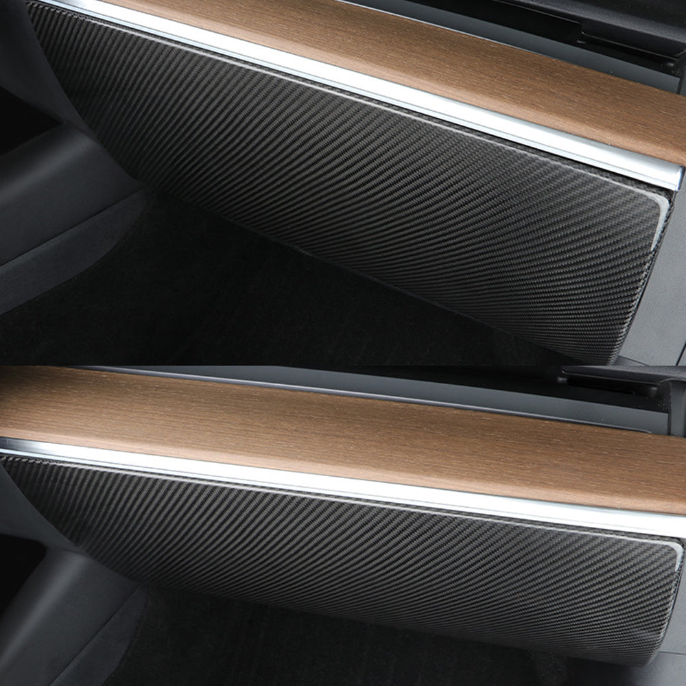 Model 3 Y Glove Box Cover Real Carbon Fiber Tesla Glove Box Decorative ...
