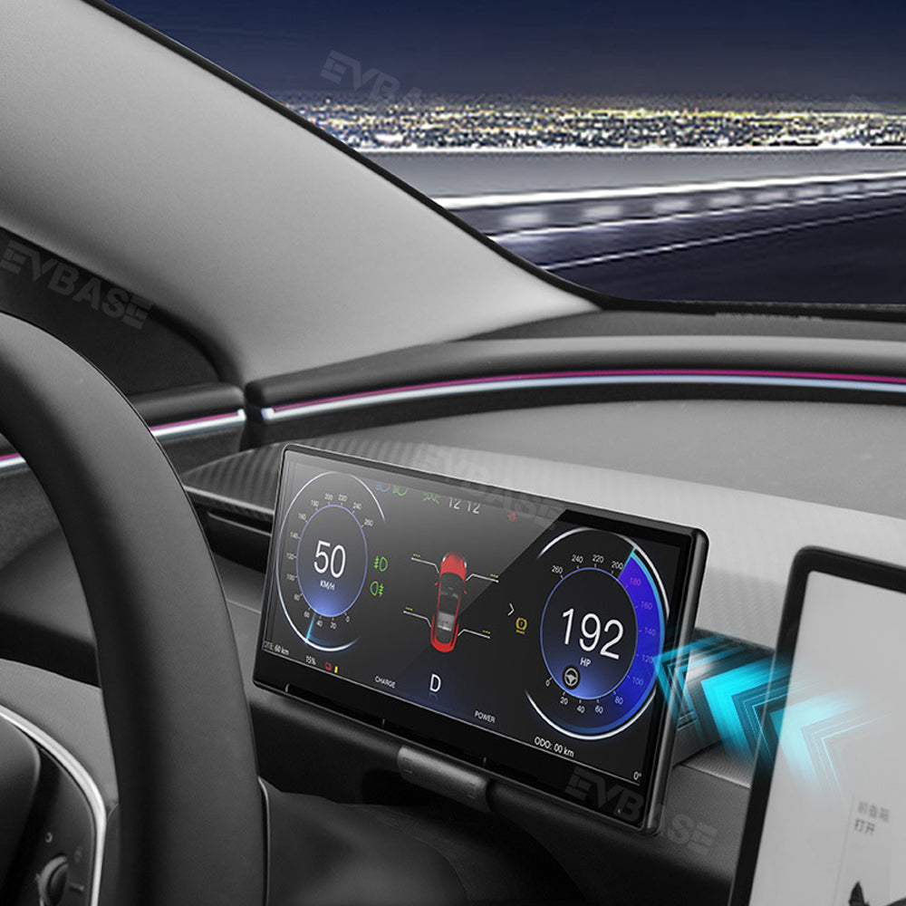 EVBASE Model 3 Highland 8.9 Inch Head Up Display Touch Screen Smart In ...