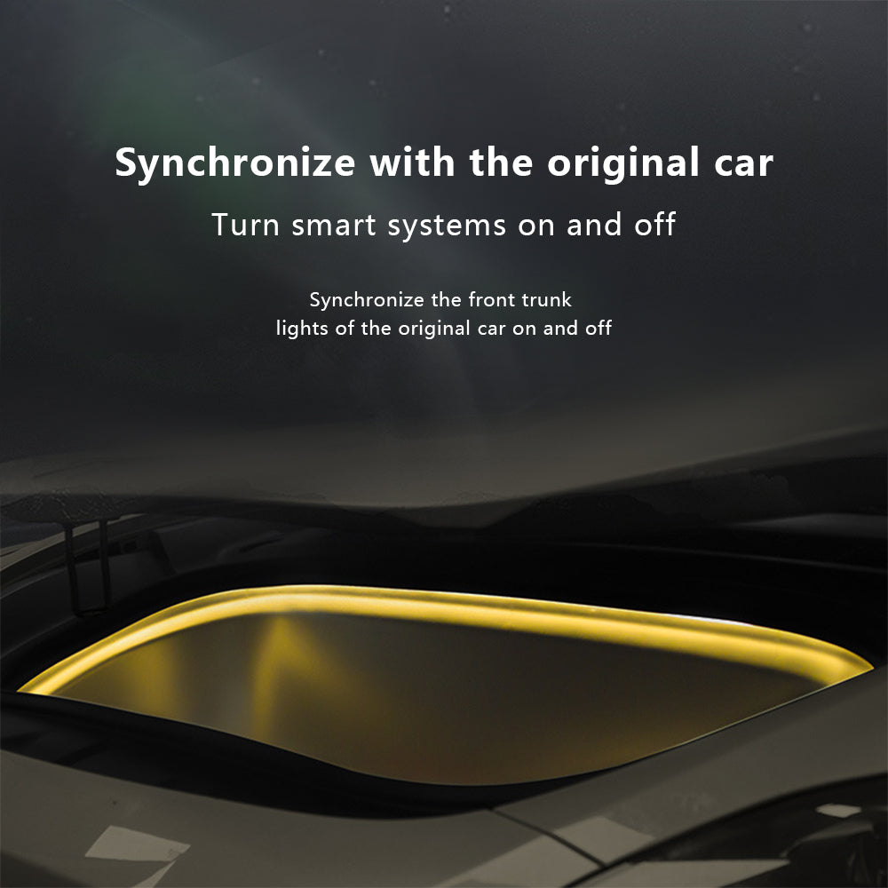 Tesla Model 3 Y Front Trunk Light Bar Tesla Frunk Ambient Lighting LED ...