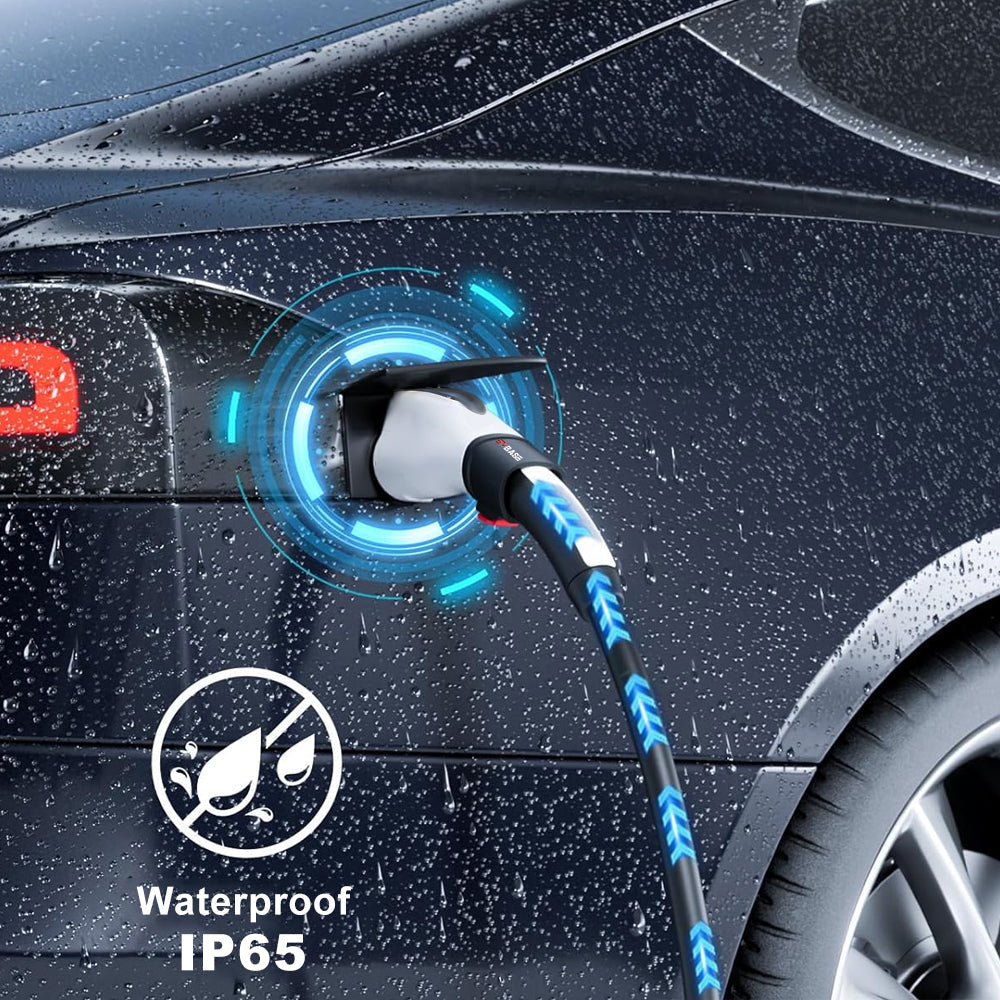 Tesla to J1772 Adapter Max 60A & 250V AC Compatible with Tesla Wall Co ...