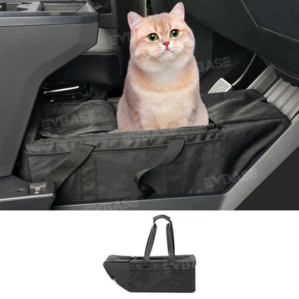 Tesla Cybertruck Center Console Pet Carrier Bag Soft Dog Cat Carrier T ...