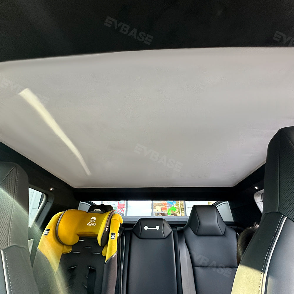 Tesla Cybertruck Sunroof Sunshade Foldable Glass Roof Sun Visor Heat I ...