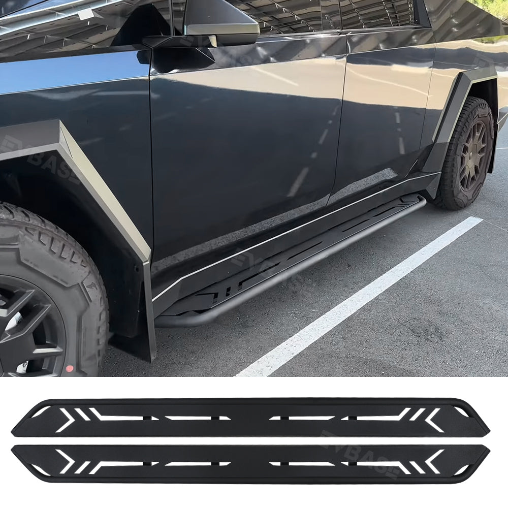 EVBASE Tesla Cybertruck Running Boards Nerf Bars Side Steps Cybertruck ...