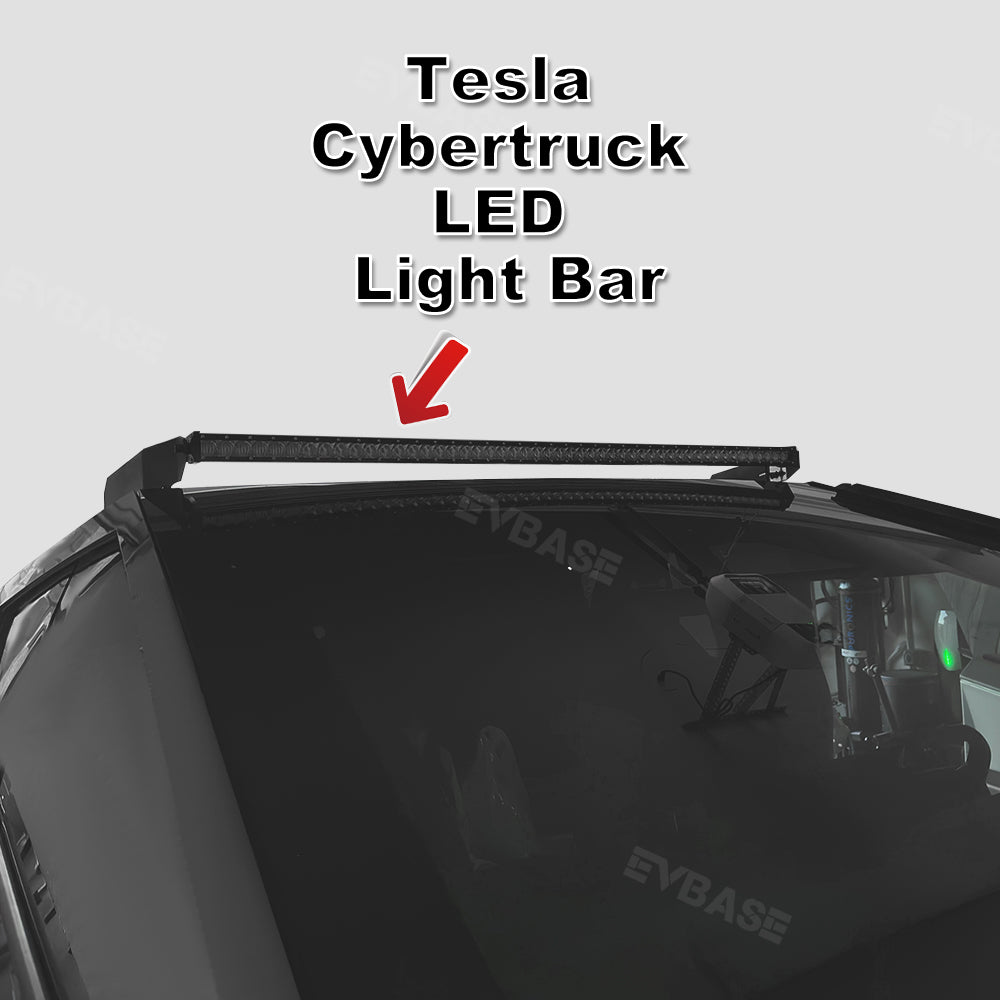 Tesla Cybertruck LED Light Bar 52" Truck Roof Off-Road Top Fog Lamp Dr ...