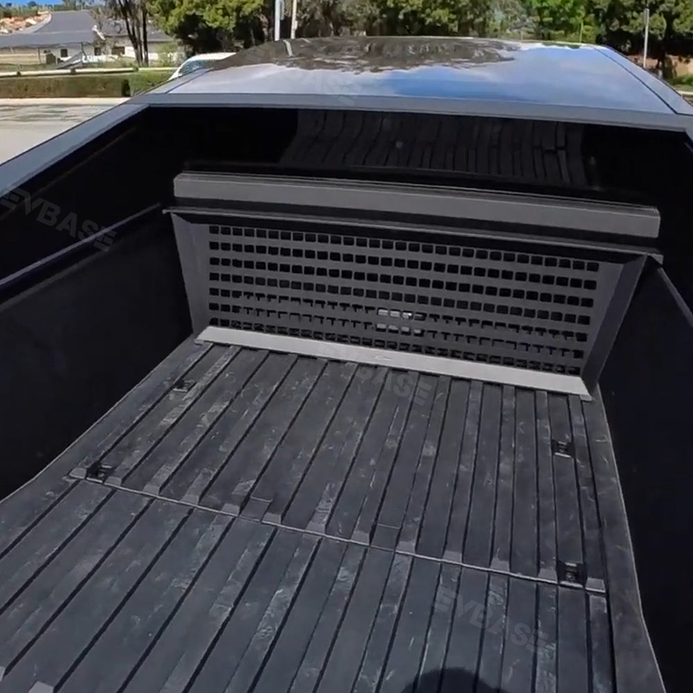 Tesla Cybertruck Vault Cargo Divider MOLLE System Rack Trunk Bed Divid ...