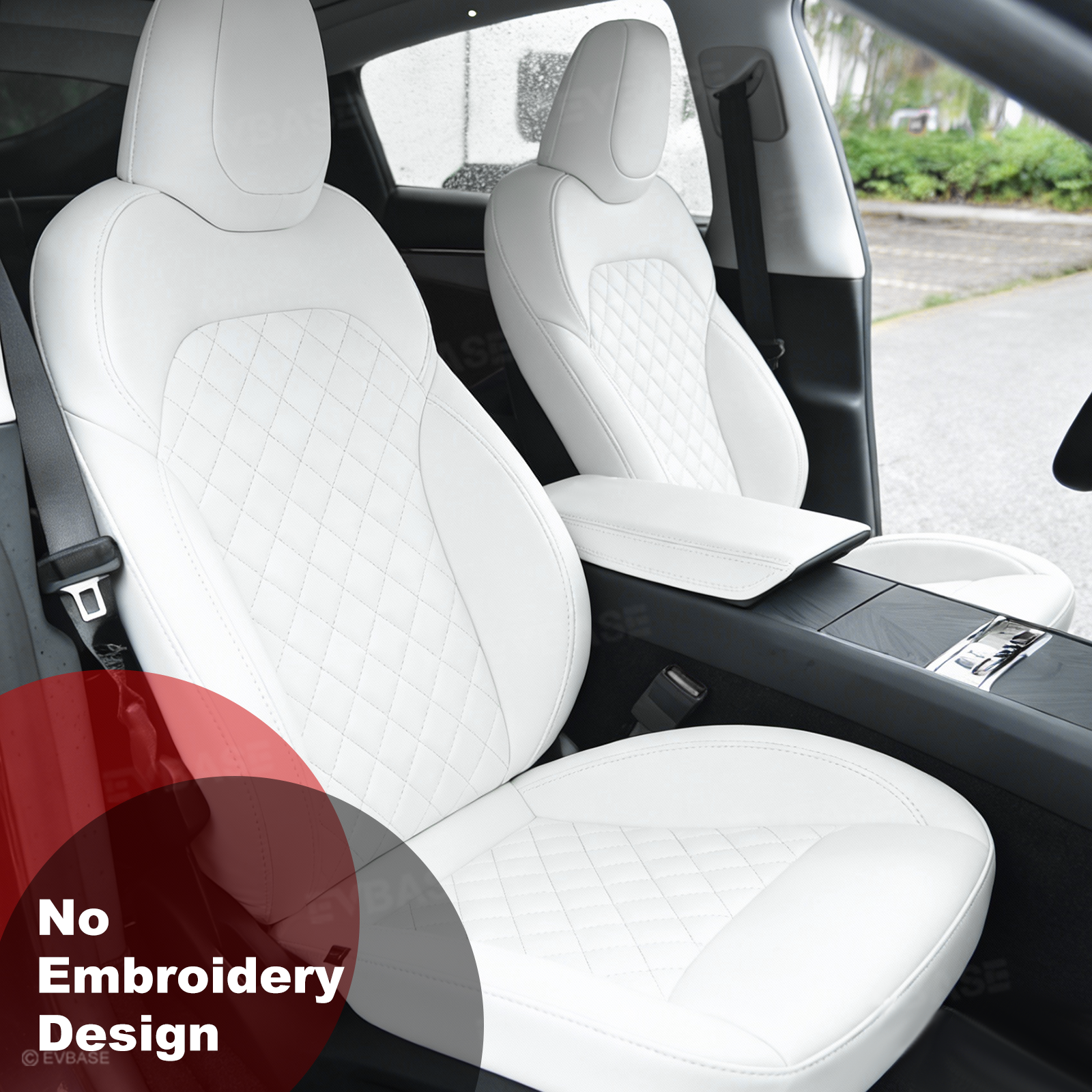 Model Y Juniper Seat Covers NAPPA Leather Full Coverage Seat Protector ...