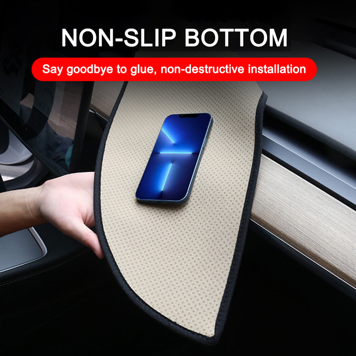 Tesla Model 3 Y Sunscreen Mat Instrument Panel Insulation Light Shield ...
