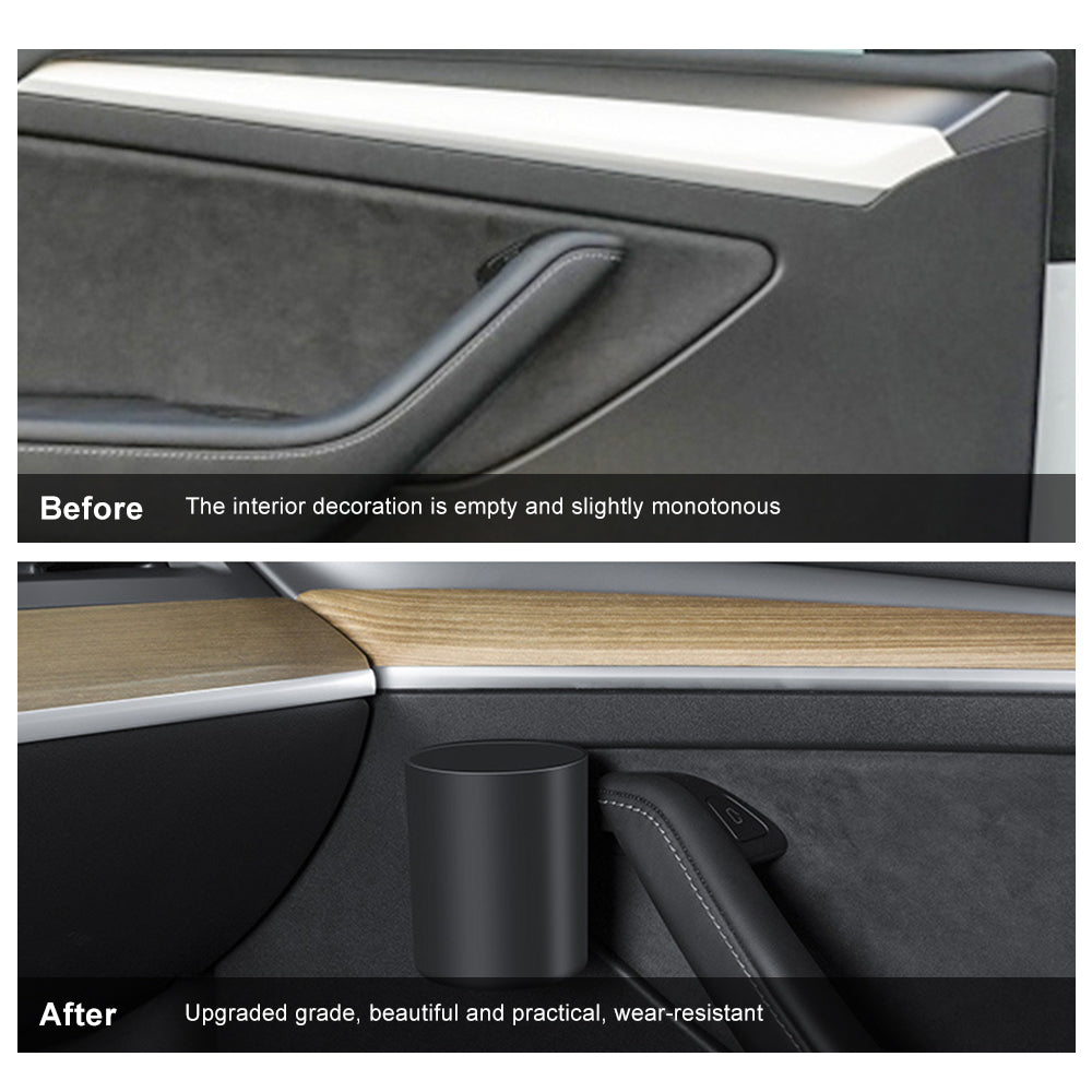 EVBASE Cup Drink Holder for Tesla Door Storage Box Rack for Tesla Mode ...