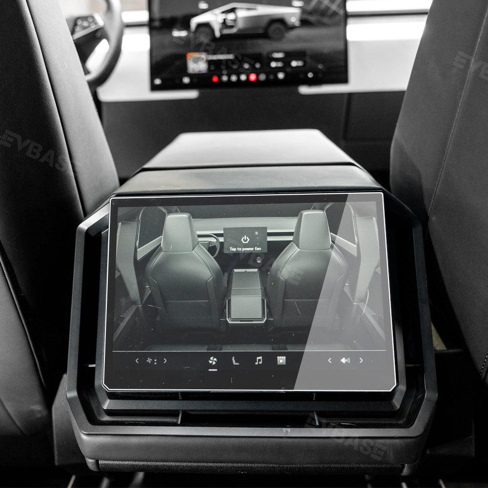 Tesla Cybertruck Screen Protectors Tempered Glass Front Infotainment s ...