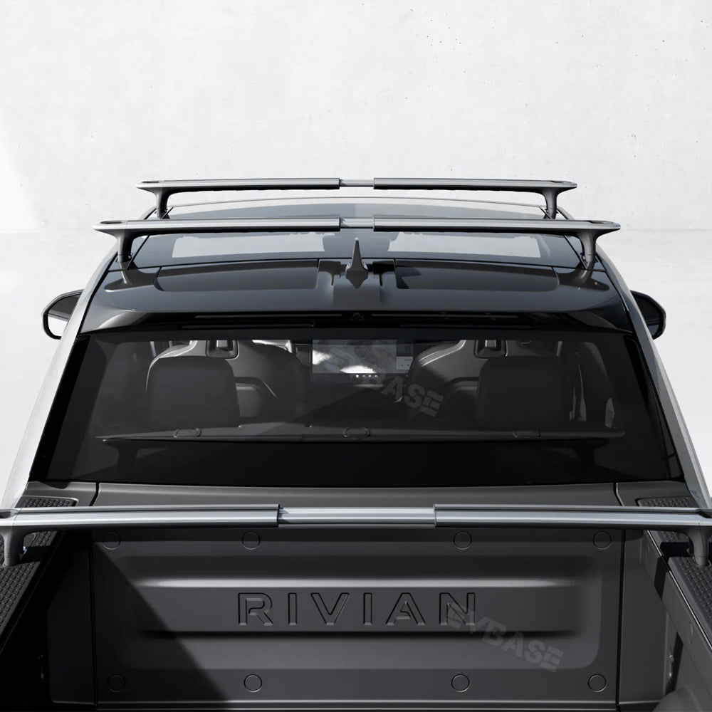 Rivian Cargo Crossbars Wall Mount Plates for R1T/R1S Custom One Handed ...