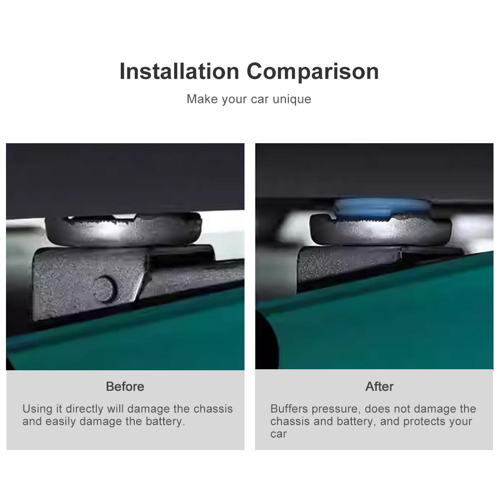 Tesla Model 3 Y Rubber Jack Pad Lifting Car Undertray Protection Under ...