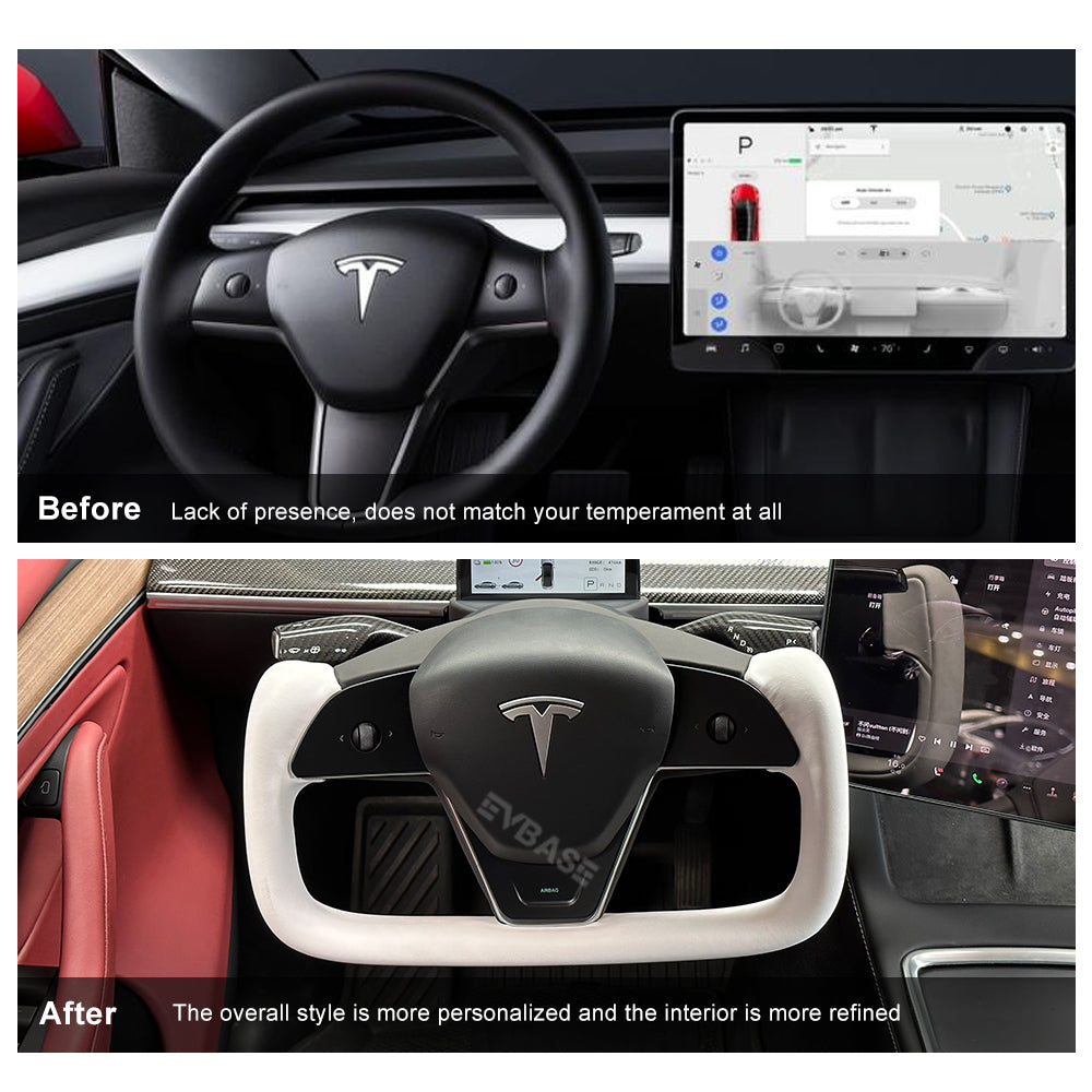 Tesla Model X Steering Wheel