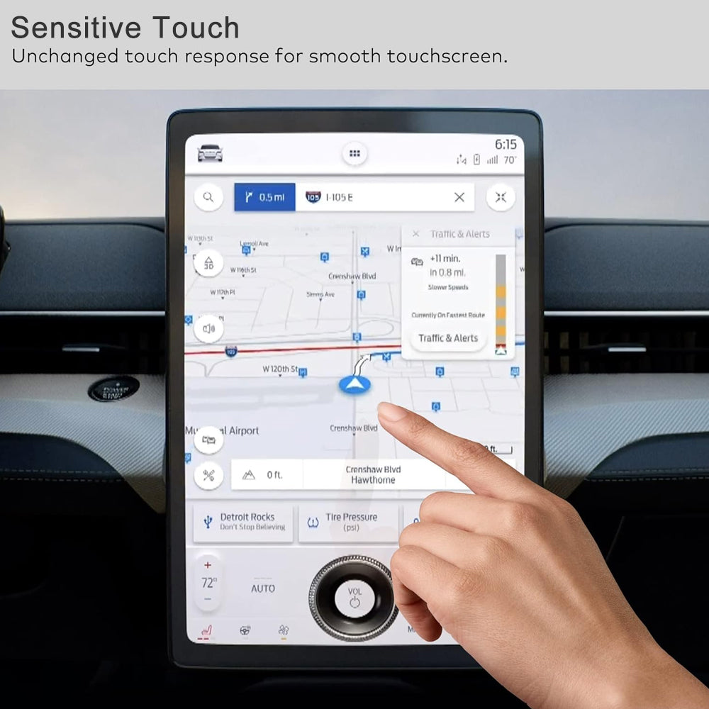 Ford Mustang Mach-E Screen Protector Center Console Compatible with 15 ...