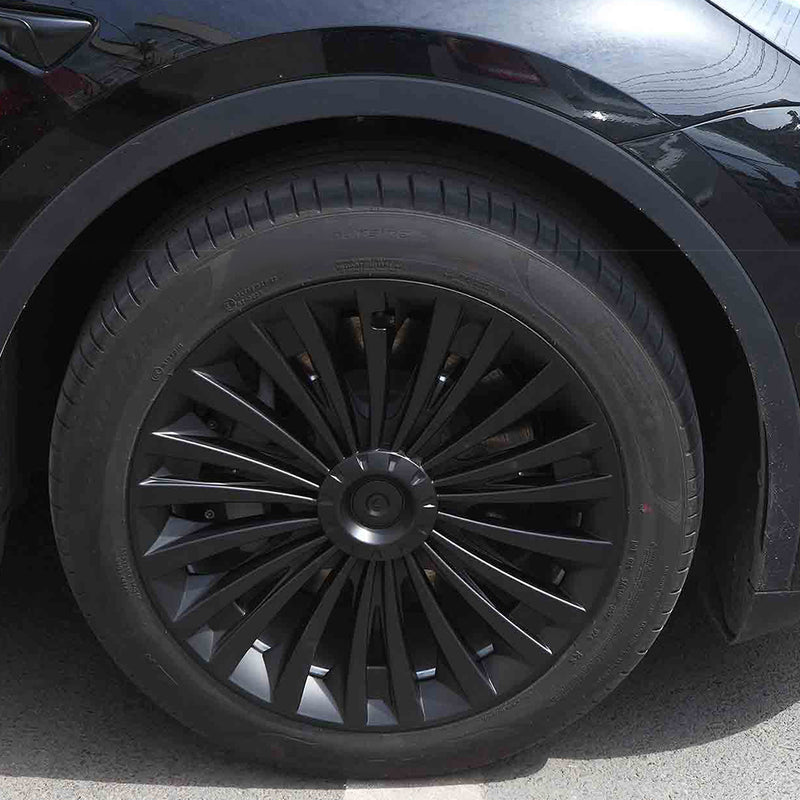 Tesla Model Y Wheel Cover Hubcaps 19-Inch Hub Cap Replacement 4pcs For ...