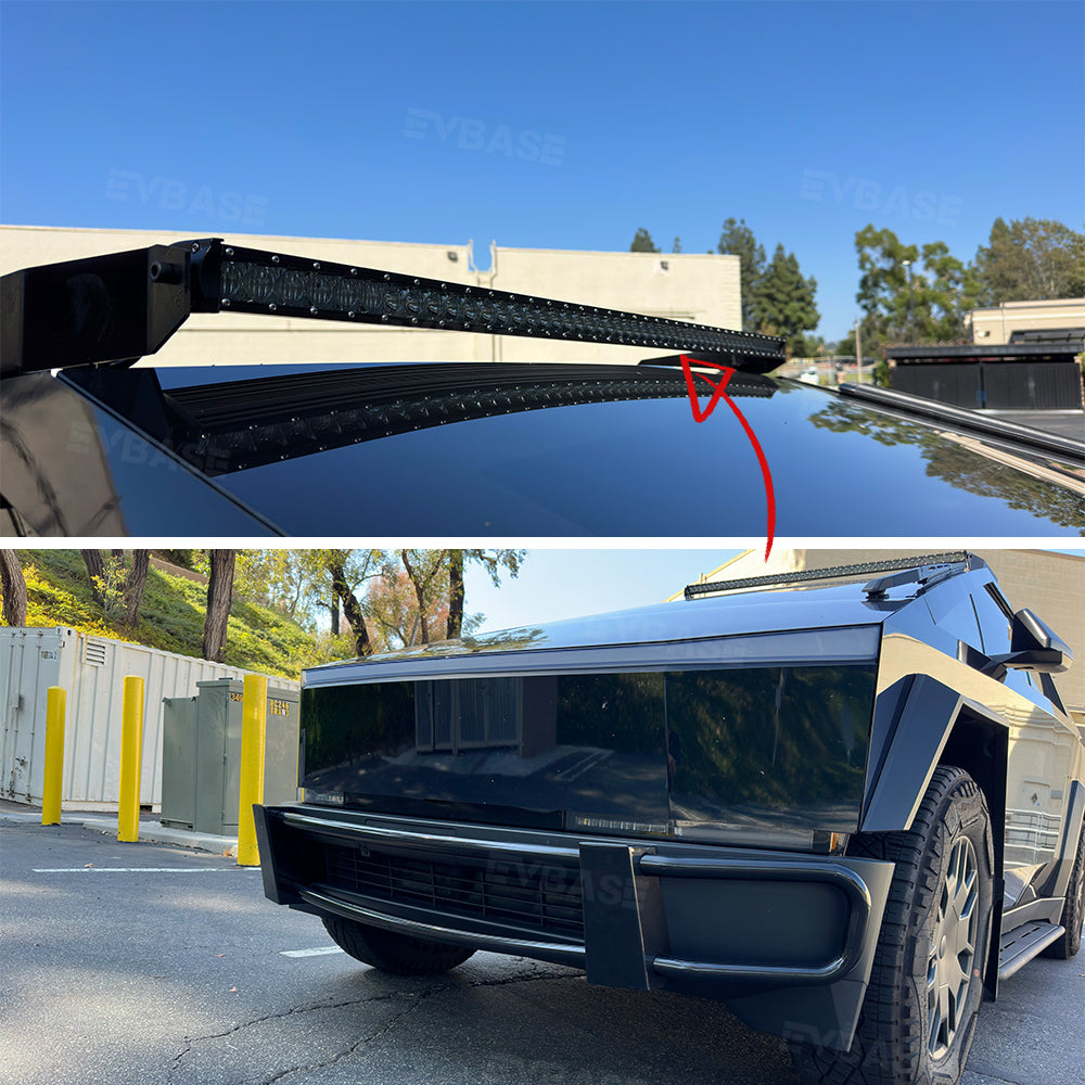 Tesla Cybertruck LED Light Bar 52" Truck Roof Off-Road Top Fog Lamp Dr ...