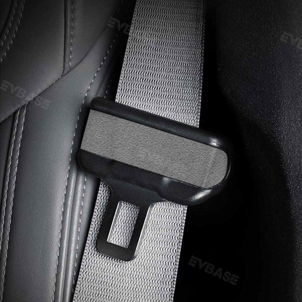 Tesla Model 3 Highland Real Alcantara Seat Belt Fascia Cover - EVBASE ...