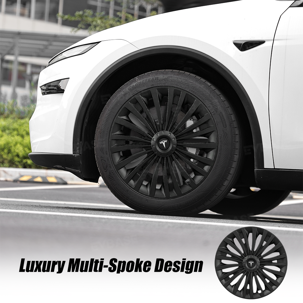 Model Y Juniper 19 Inch Wheel Covers Luxury-Inspired Multi-Spoke Wheel ...