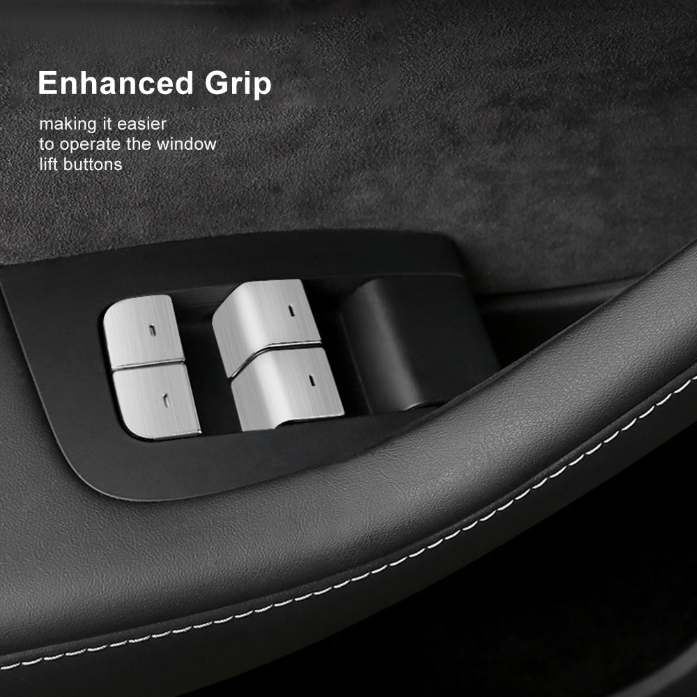 Tesla Model 3 Y Window Lift Control Switch Button Panel Cover Tesla In ...