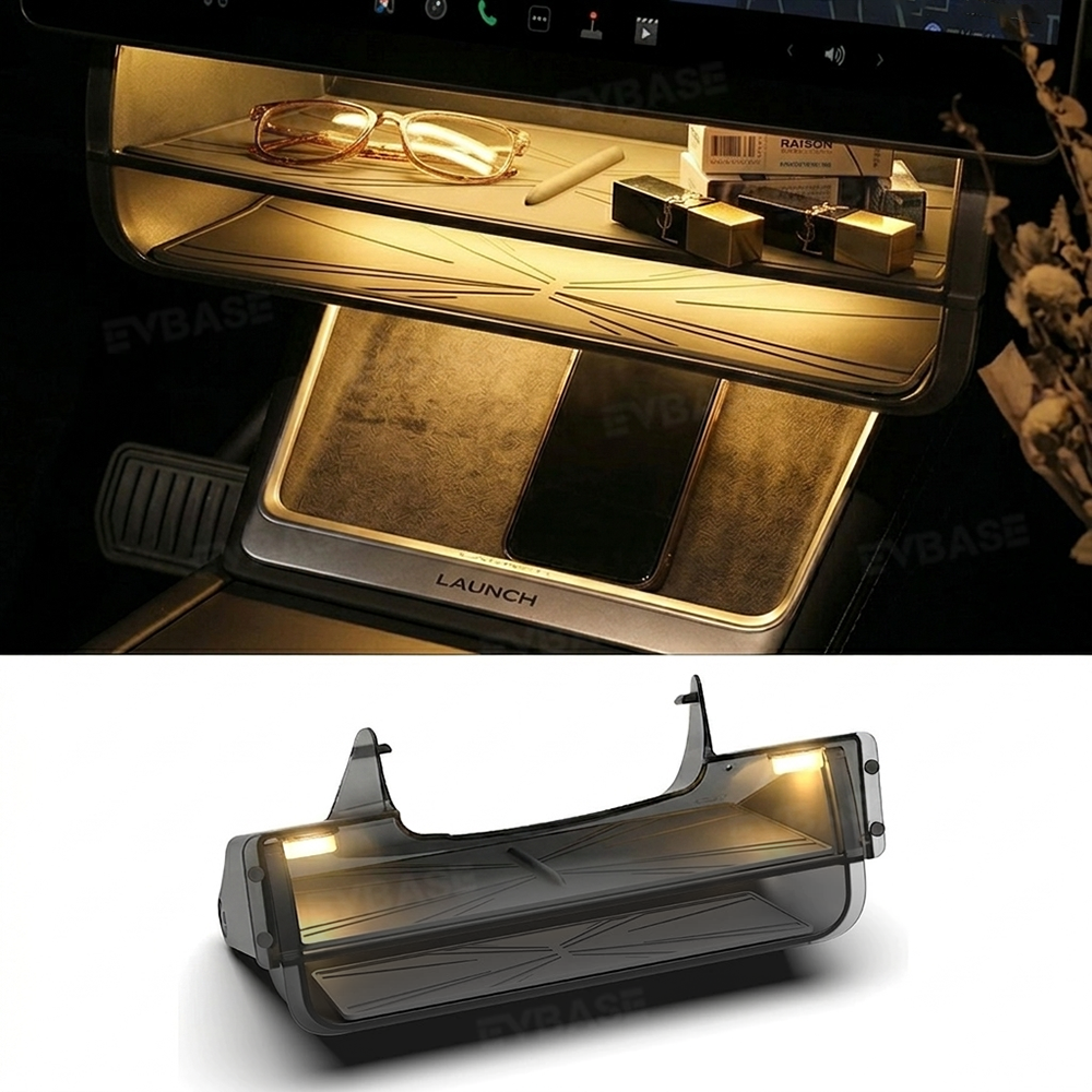 Model Y Juniper/ 3 Highland Under Screen Storage Organizer Dual-Layer ...