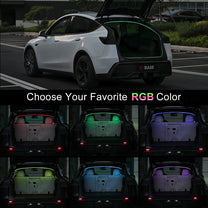Model Y Juniper Rear Trunk RGB Ambient Lighting LED Light Strip Interi ...