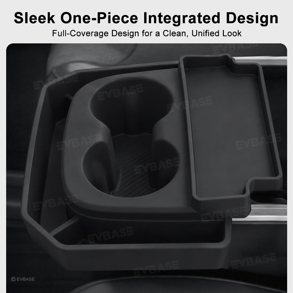 Model Y Juniper Standard Silicone Cup Holder Organizer Anti-Rattle Cen ...