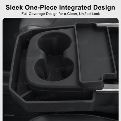 Model Y Juniper Standard Silicone Cup Holder Organizer Anti-Rattle Cen ...