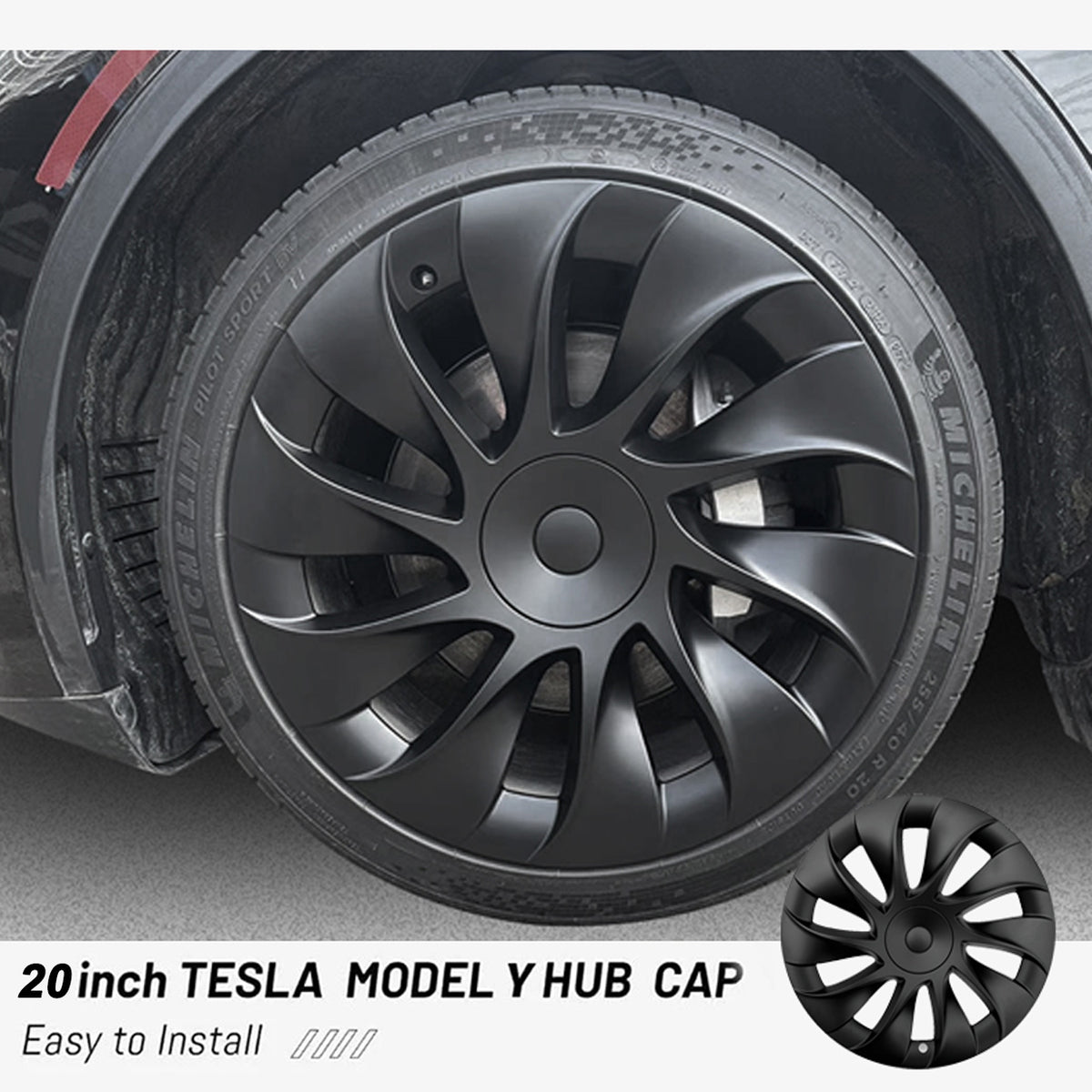 20-inch Model Y Wheel covers for Tesla Model Y Induction Wheels Model ...