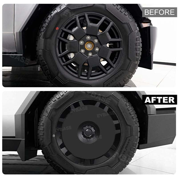 Inicio / Productos / Tesla Cybertruck 20" Cyber Wheel Cover Hub Caps ...