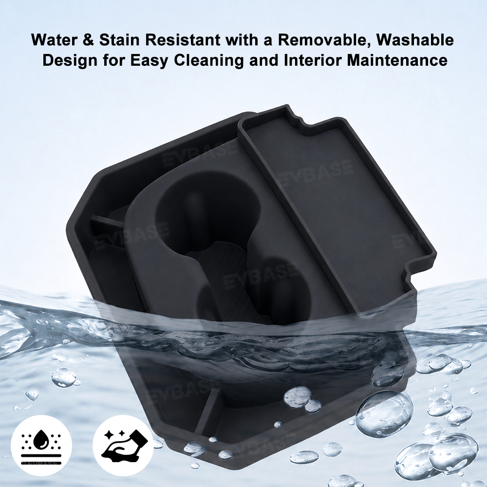 Model Y Juniper Standard Silicone Cup Holder Organizer Anti-Rattle Cen ...