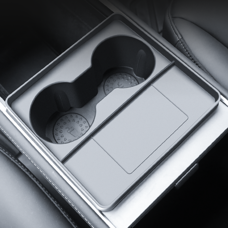 New Upgrade Model 3 Y Center Console Cup Holder 2021-2023 - EVBASE ...