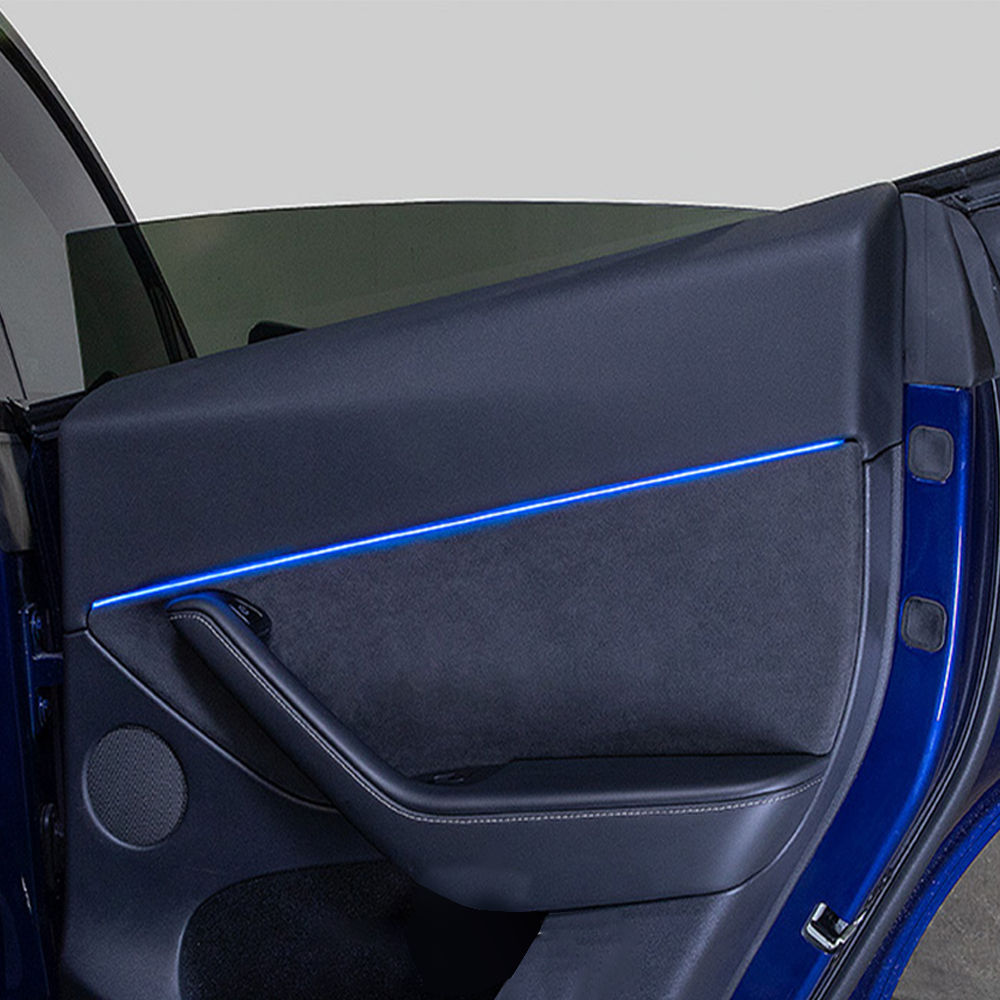 Tesla Model 3 Y Ambiente Light Laser Etched LED 64 colors atmosphere l ...