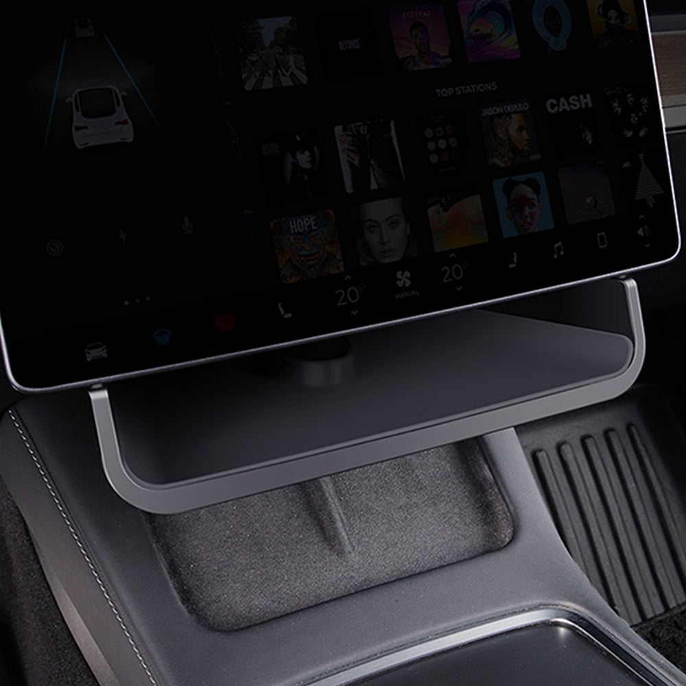 EVBASE Tesla Model 3 Y Center Console Organizer Tray Magnetic Under Sc ...